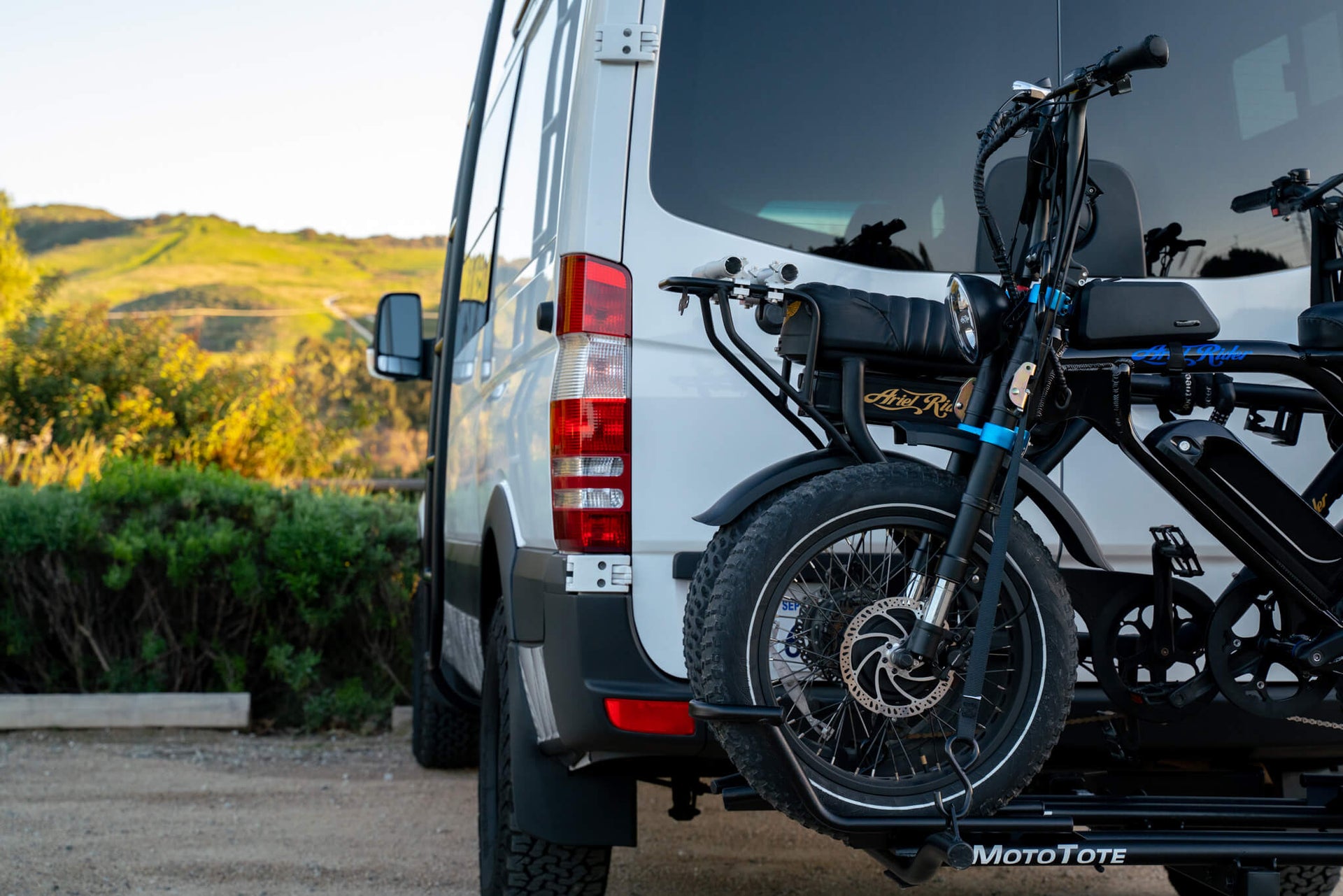 Dual Electric Bike Tie Down Bundle - MotoTote Electric Bike Racks