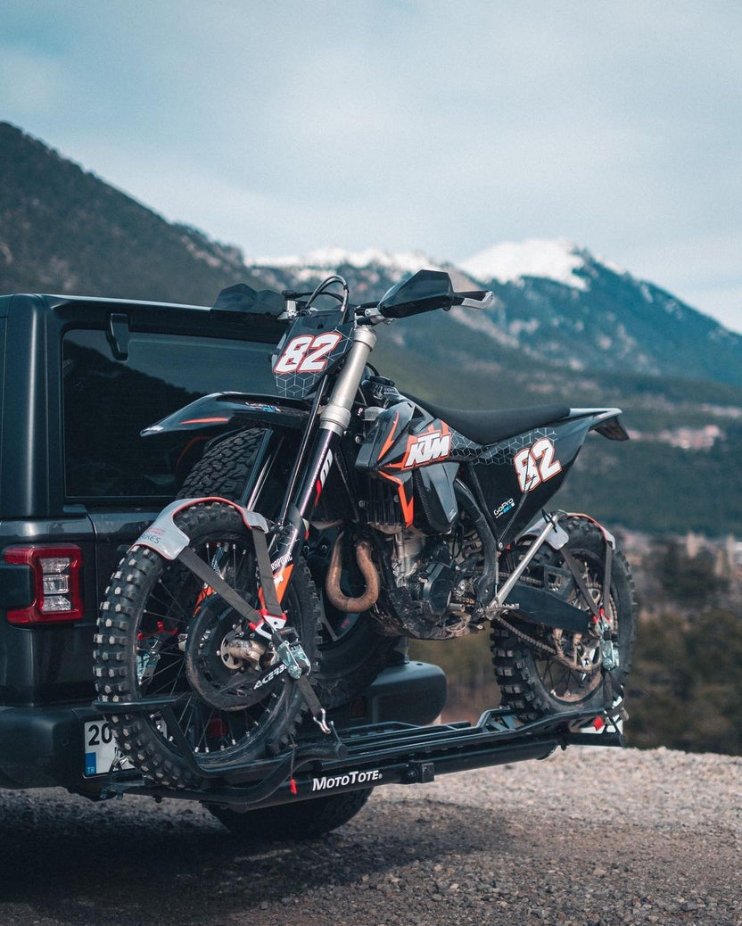 Dual Sport Motorcycle Carriers & Essentials – MotoTote
