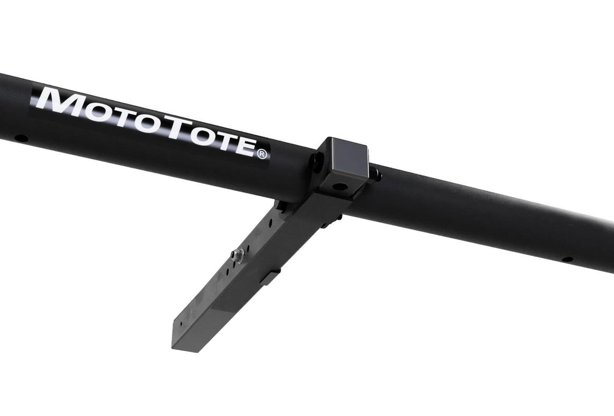 MotoTote m3 - Single Steel Motorcycle Hitch Carrier (500 lbs. Capacity)