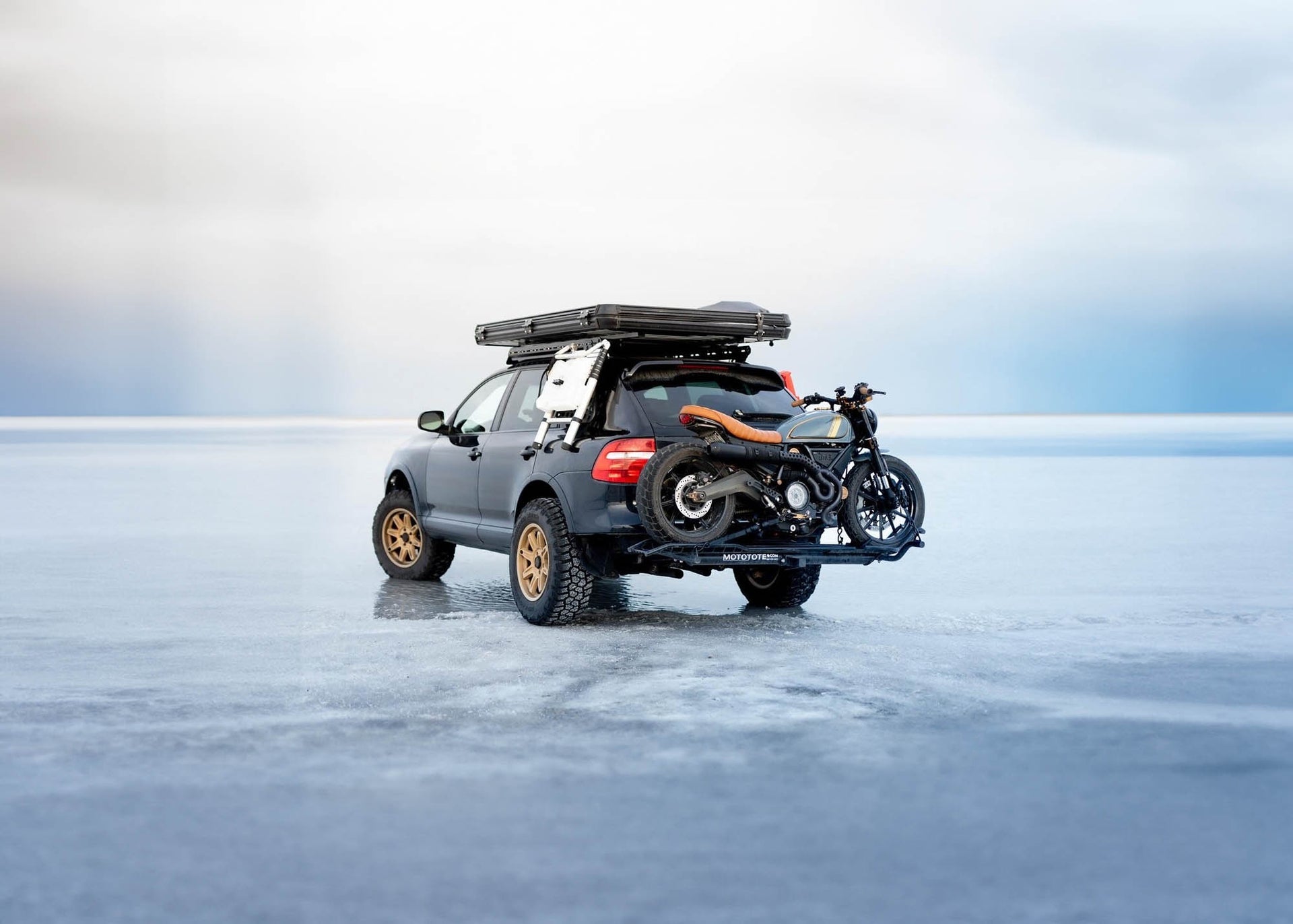 Scrambler Motorcycle Carriers & Essentials – MotoTote